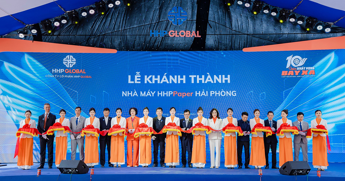 BAOVIET Bank tham dự lễ khánh thành nhà máy HHP Paper Hải Phòng